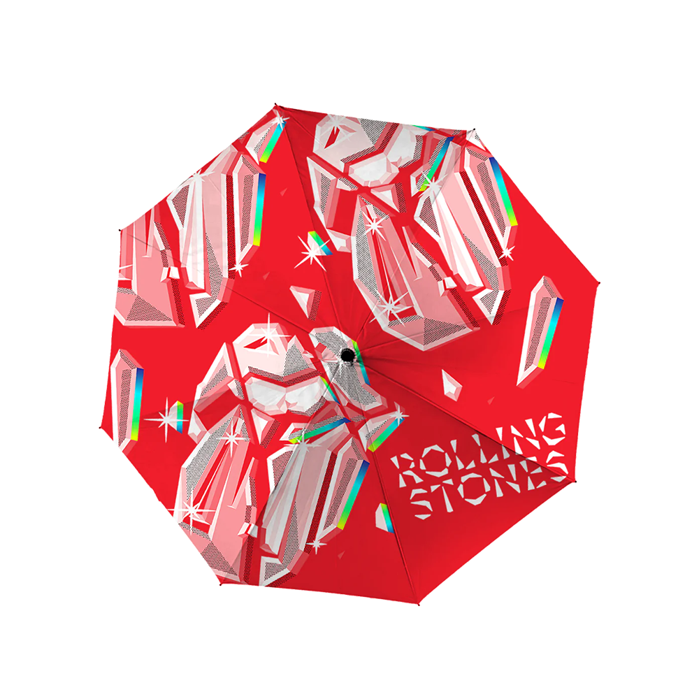 Diamond Tongue Umbrella - The Rolling Stones
