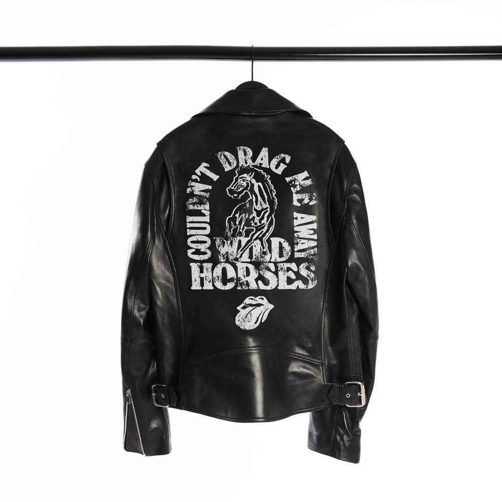 Wild Horses Premium Leather Jacket - The Rolling Stones