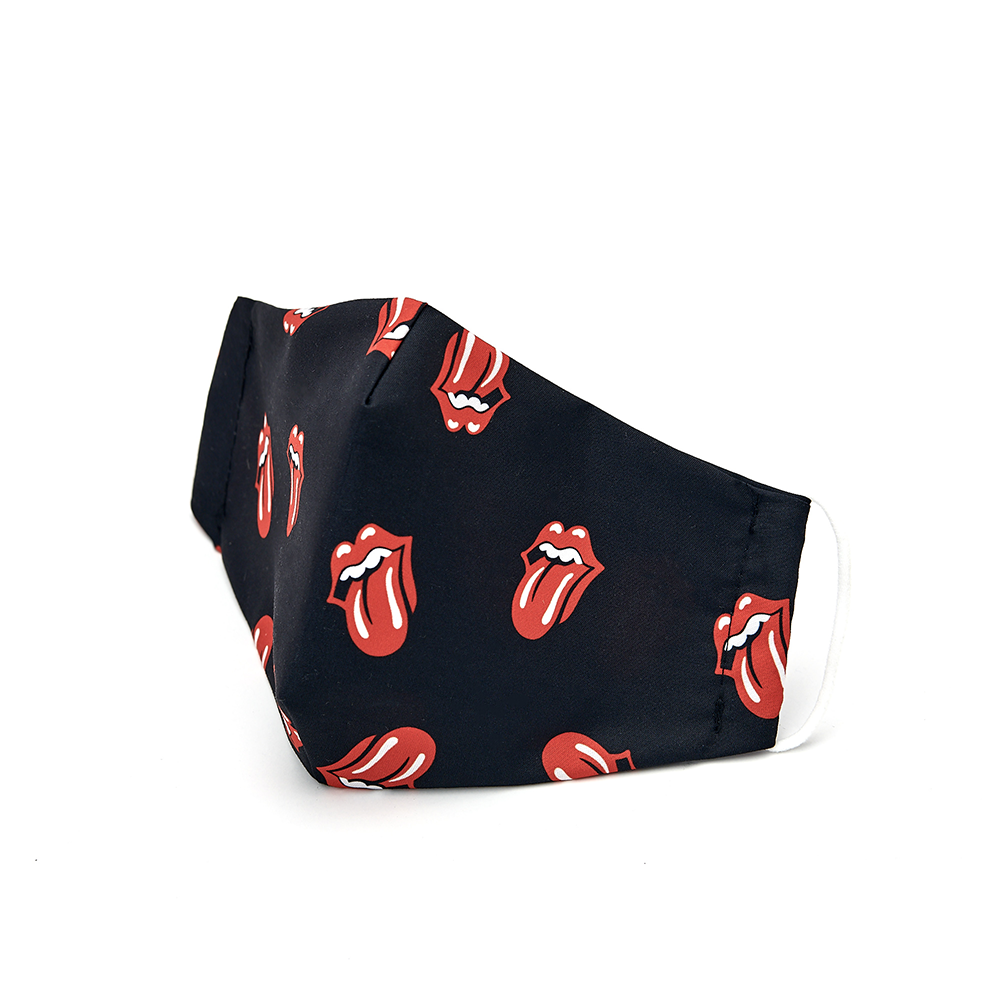 All Over Tongue Print Face Covering - The Rolling Stones