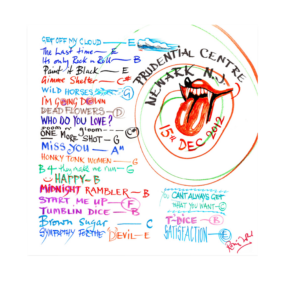 Rolling Stones Lithographs & Posters | Rolling Stones Store – The ...