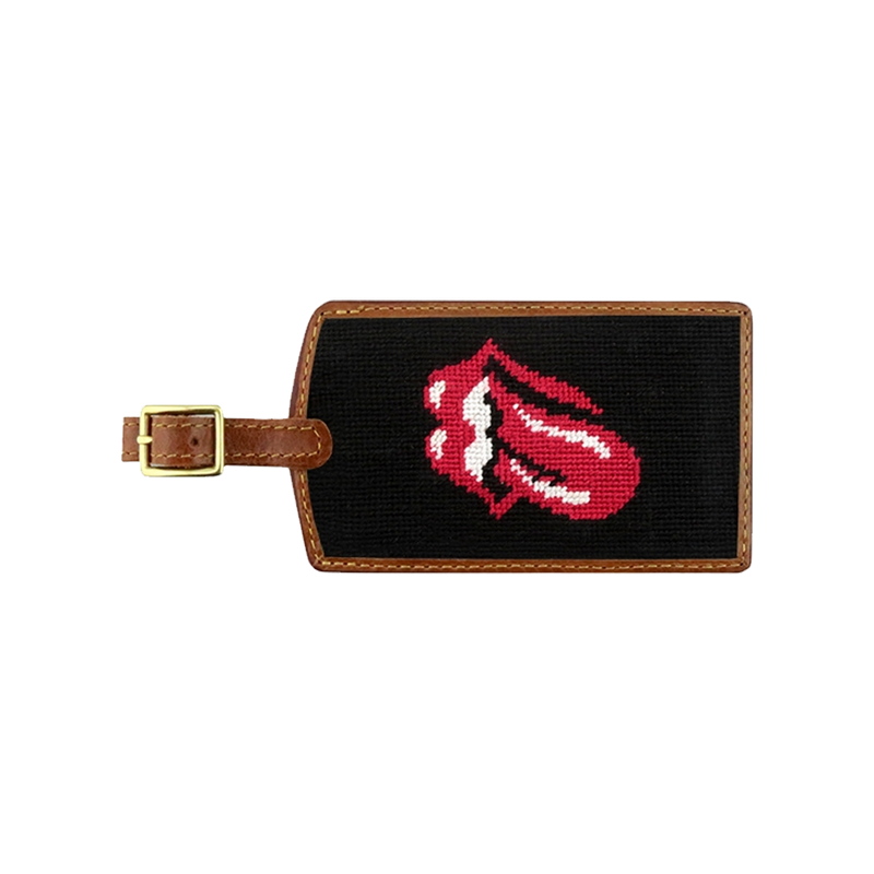 Rolling Stones Needlepoint Luggage Tag - The Rolling Stones